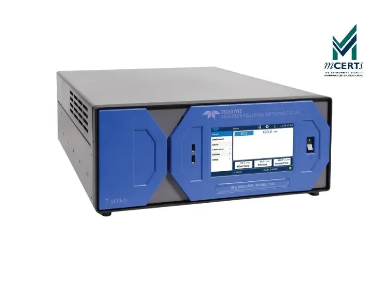 MCERTS SO₂ UV Fluorescence Analyser (Model T100) | ET